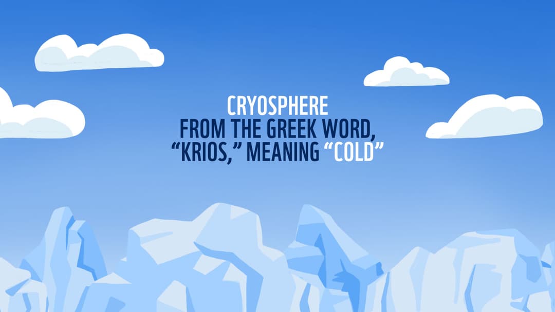 The importance of the cryosphere - WWF Arctic